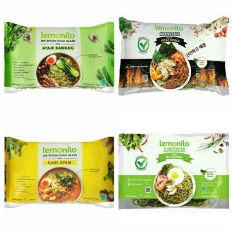 Lemonilo Mie Instan Alami Lazada Indonesia