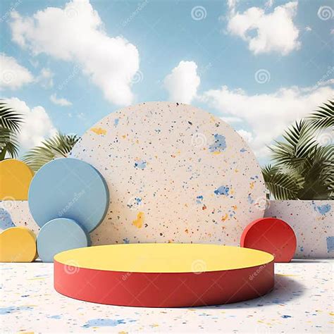 The Elegant Terrazzo Podium Display Perfect For Modern Showcases