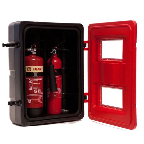 Firemark Plastic Fire Extinguisher Boxes Corrosion Resistant Polyethylene