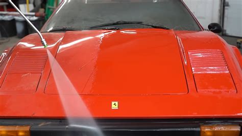 First Of The Mid Engined V8s Super Rare Fiberglass Ferrari 308