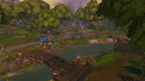 Player Housing Neighborhood Tour Founders Point In World Of Warcraft