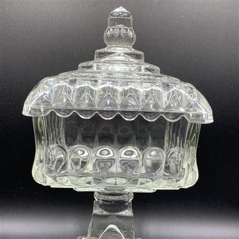 Candy Dish Lidded Etsy