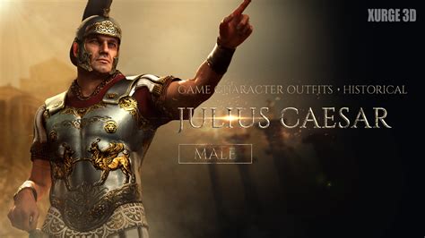 Julius Caesarmale Character Creatoroutfit Reallusion Content Store