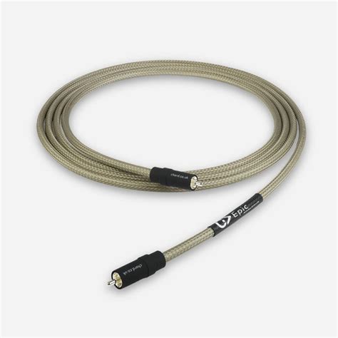 Chord Epic X Subwoofer Cable Strictly Stereo