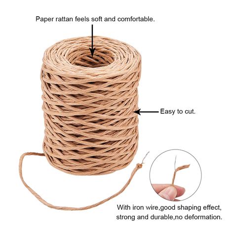 Buy Ph Pandahall 164 Feet 21 Gauge Floral Bind Wire Wrap Twine 2mm