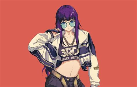 Wallpaper Girl Anime Brunette For Mobile And Desktop Section девушки