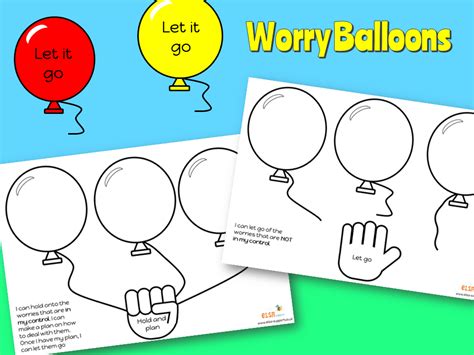Worry Balloons Elsa Support