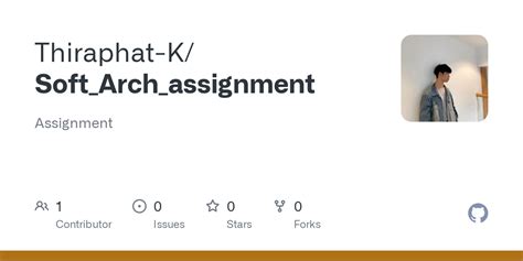 Github Thiraphat Ksoftarchassignment Assignment