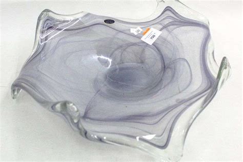 Lavorazione Arte Murano Glass Bowl Made In Italy Bunting Online