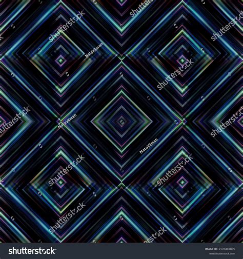 Beautiful Black Tile Blue Details Use Stock Illustration Shutterstock