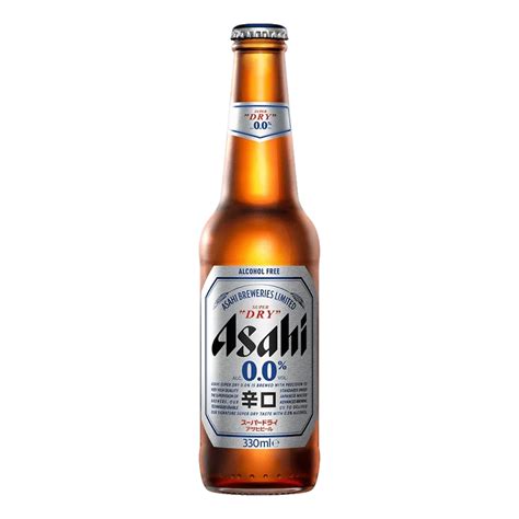 Asahi Super Dry Non Alcoholic Lager 00 330ml Bottle Single