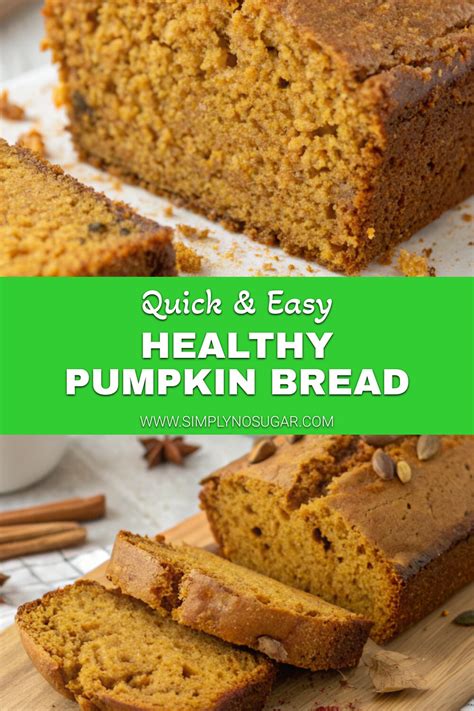Healthy Pumpkin Bread