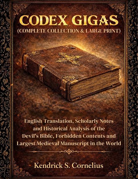 Codex Gigas Complete Collection And Large Print English Translation