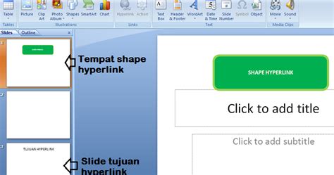 Cara Membuat Hyperlink Di PowerPoint PPT 2007 2010 Nanda Hero