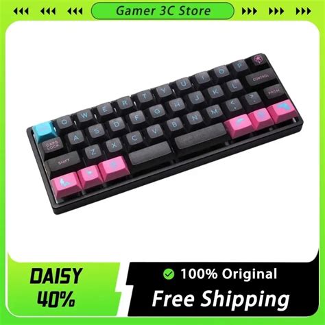Daisy 40 Mini Keyboard Shell Anode Aluminium Gaming Keyboard Kits Hot Swap Custom In Stock Gamer 