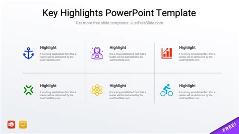 Presentation Highlights And Lowlights Ppt Template
