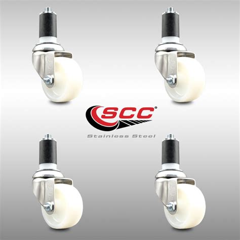 Service Caster Nylon Swivel Expanding Stem Caster Set Wayfair