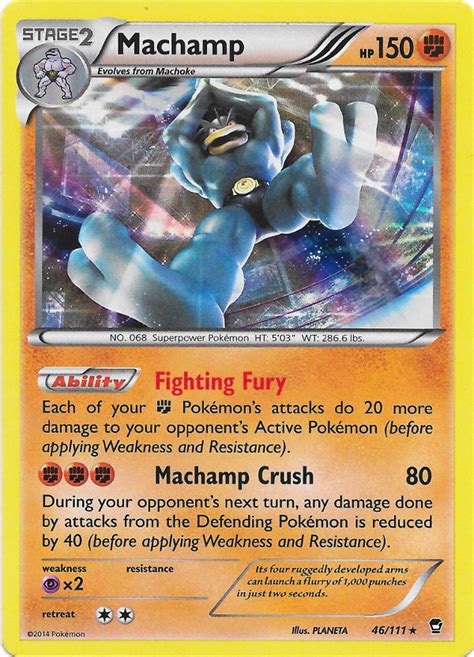 Machamp Furious Fists 46 Bulbapedia the community driven Pokémon