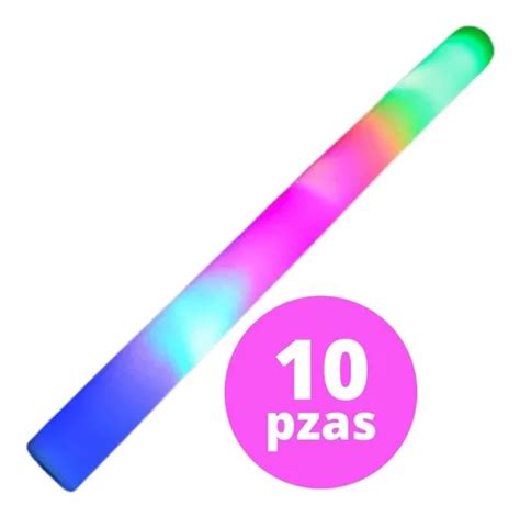 Barra Luminosa Luz Led Aplaudidor Espuma Fiesta Batucada MercadoLibre