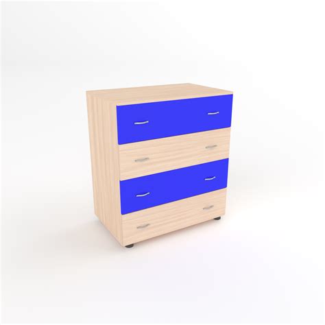 Комод детский Лолипоп синий МД КД 01 СН цена фото описание купить оптом в ОптМебель