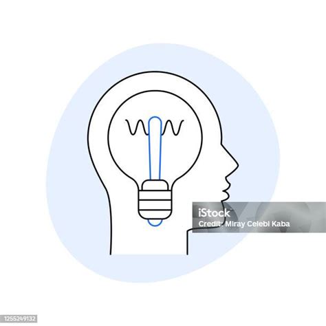 Ensemble Dicônes De Ligne Liées À La Créativité Icônes De Symbole De
