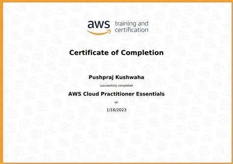 Pushpraj Kushwaha On Linkedin Awscloud Awstraining