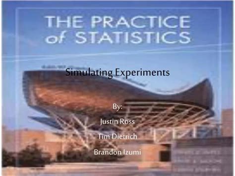 Ppt Simulating Experiments Powerpoint Presentation Free Download