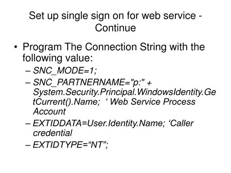 Ppt Create Sap Web Service With Sap Net Connector In Minutes
