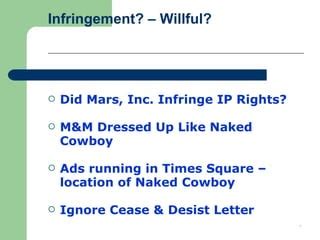 Naked Cowboy Case Study Ads And Ip PPT