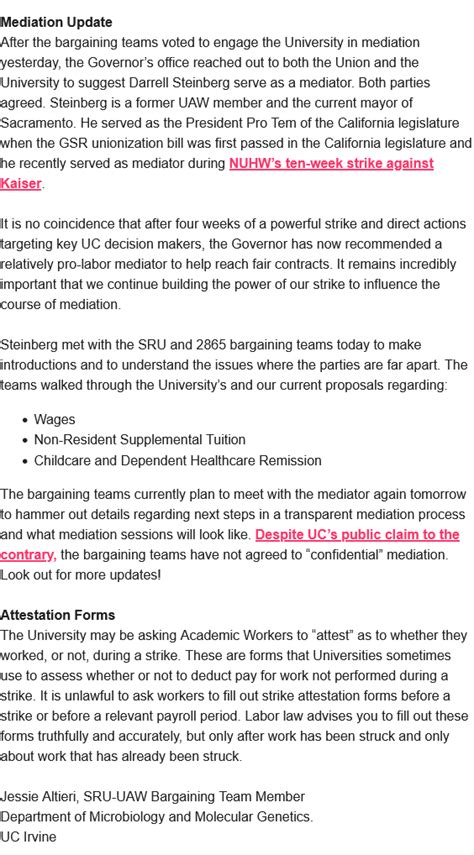 Mediation Update Ruci