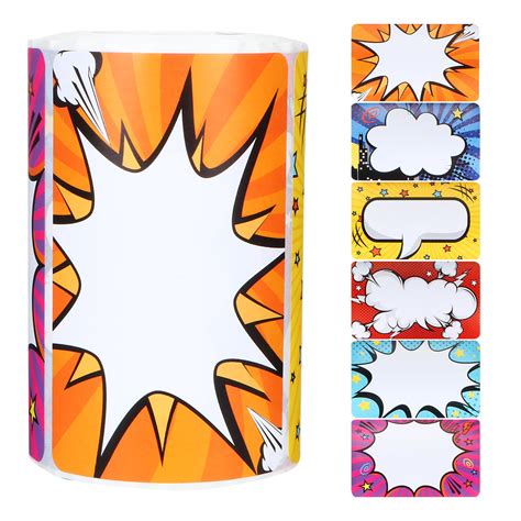 1 Roll 250pcs Colorful Name Label Sticker Practical Price Tag Handy Classify Mark Sticker Paste