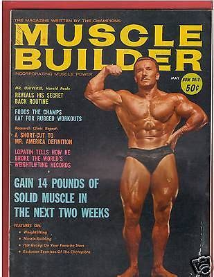Muscle Builder Bodybuilding Musclemag Hugo Labra Ken Mccord Harold