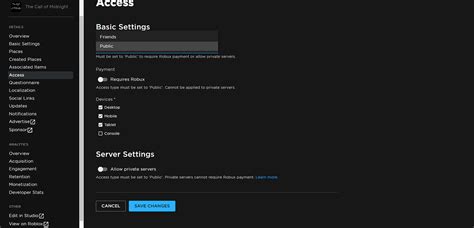 Is There A Way To Make My Game Only Accessible If You Are In The Group