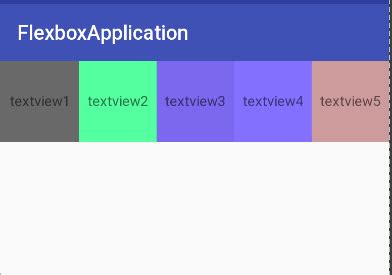 Use Of Android Flexbox Layout In Detail