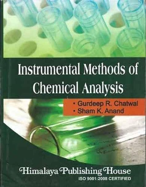 Instrumental Methods Of Chemical Analysis 2018 Edition Buy