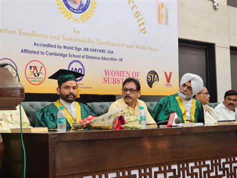 The Power Of Pen Dr Sunil Kumar Verma Recognized With Honorary Doctorate Khabar Har Din