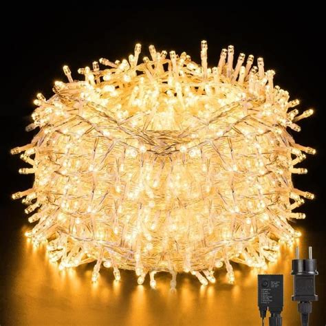 1000 Led Guirlande Lumineuse Extérieure 25M Guirlande Lumineuse Led