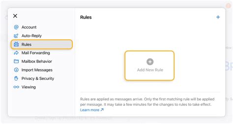 How To Set Rules In Apple Mail Or Icloud Mail And Save Time