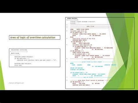 Cobol Tips And Code OPENCOBOLIDE Checkcon YouTube