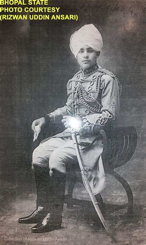 Young Nawab Hamidullah Khan Of Bhopal By Rohit Sonkiya Indian History