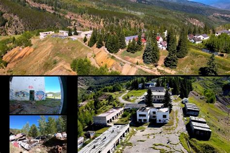 Vandals Have Not Been Kind To The Ghost Town Of Gilman Colorado