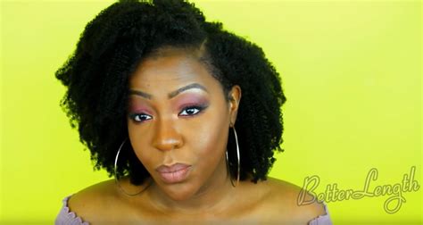 How To Blend 4c Natural Hair With Afro Kinky Coily Clip Ins