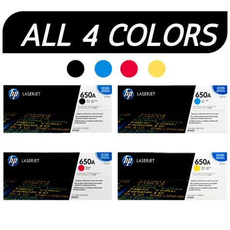 Hp 210a Set 4 Pack Original Toner Combo All Four Colors Included Toner Buzz