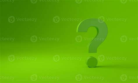 Question Mark On Green Study Background Concept Of What To Do About