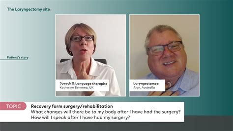 Laryngectomy Patient