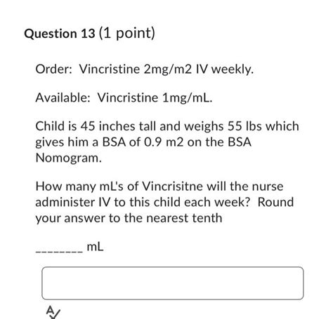 Solved Question 11 1 Point Order Antibiotic 100mg Po Q 6 Chegg