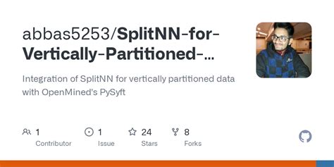 Github Abbas5253splitnn For Vertically Partitioned Data Integration Of Splitnn For
