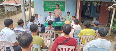 ကျိုင်းလပ်မြို့၌ မိုးစပါး ပန်းတိုင်အထွက်နှုန်း ရရှိရေး တောင်သူလယ်သမားများအား ဓာတ်မြေဩဇာများ ထောက