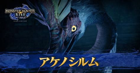【モンハンライズ】アケノシルムの最新情報まとめ【mhrise】｜ゲームエイト