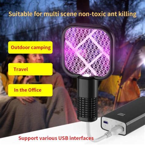 Usb Mosquito Killer Electric Nyamuk Swatter Pest Repeller Bug Zapper